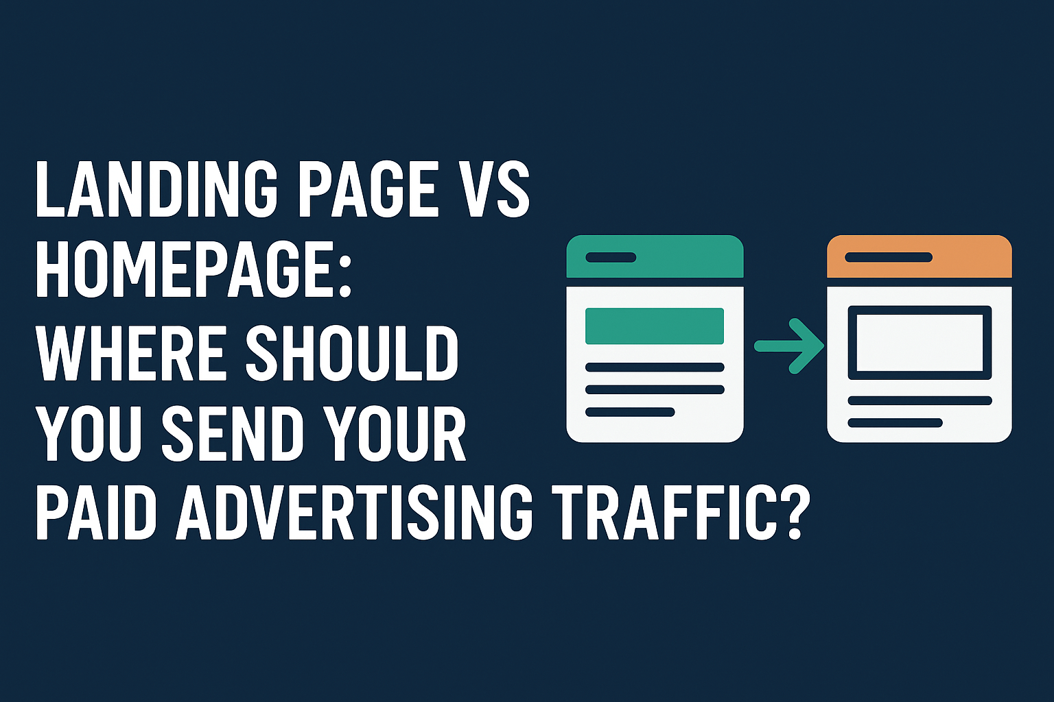 Landing Page vs Homepage: Where To Send Paid Traffic?